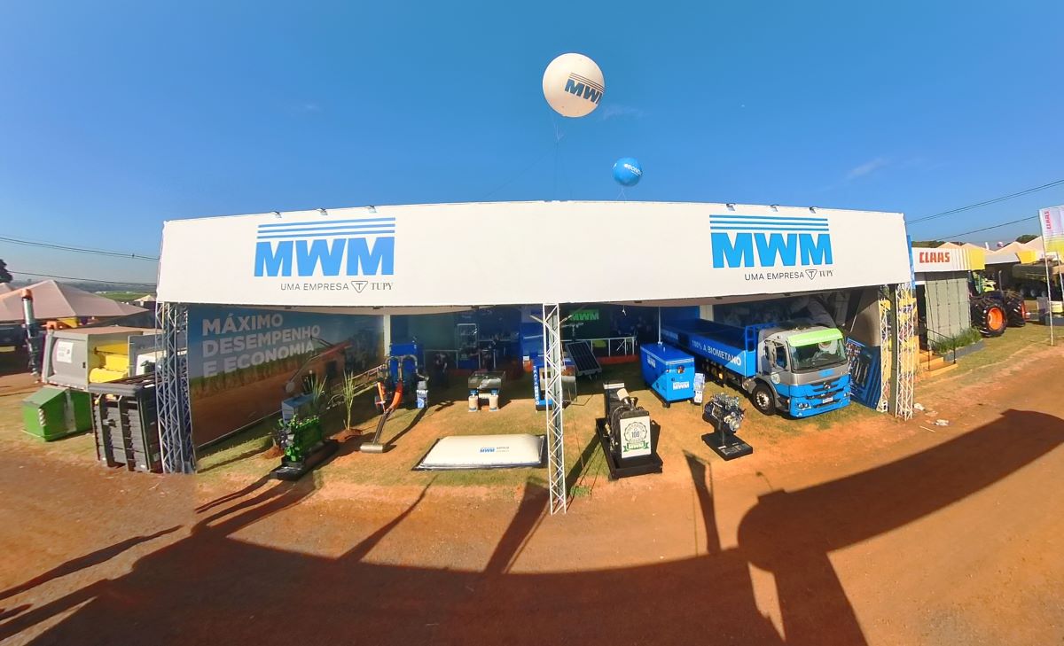 MWM na Agrishow apresenta soluções para uso de bioenergia brasileira