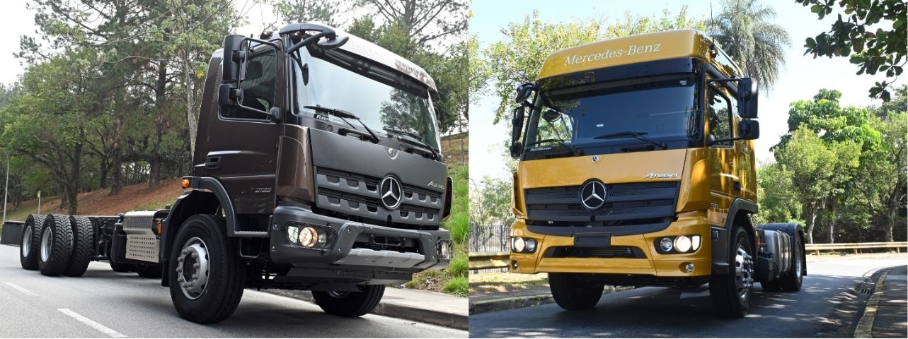 Mercedes-Benz Atego ganha chassi mais robusto e motor para atender ...