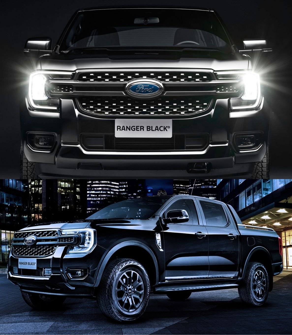 A evolução da Ford Ranger com a nova versão Black para uso urbano
