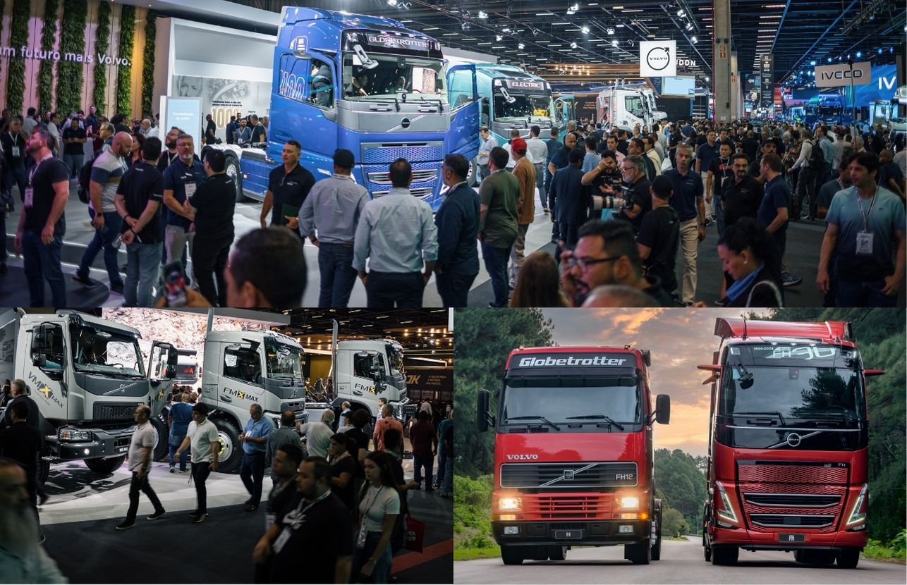 Volvo FH 30 anos, Flex, FMX 6x6 e outras novidades na Fenatran