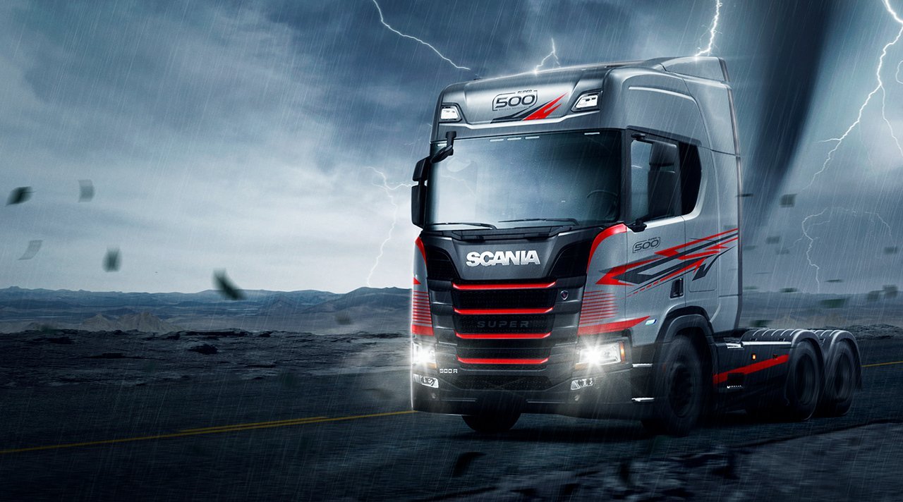 Scania lança série limitada do 500 R 6×2 Super e celebra legado com ...